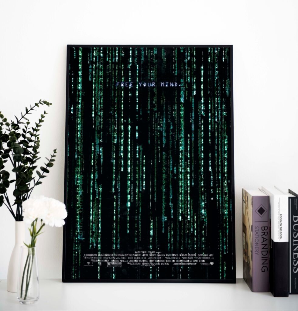 The Matrix Reloaded, Free Your Mind – Alternative Type 2 Movie Poster ...