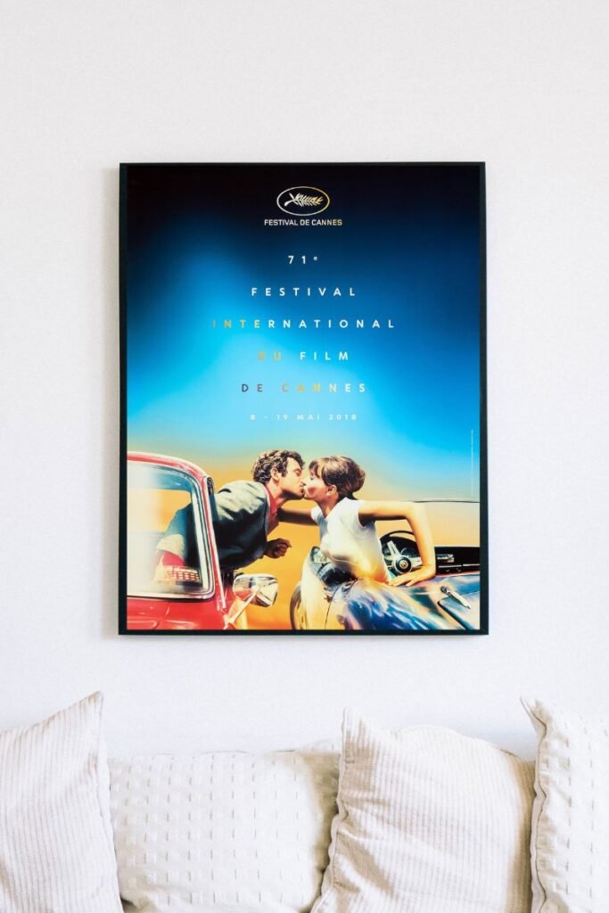 Retro French 71st Cannes Film Festival Jean-Luc Godard Poster ...