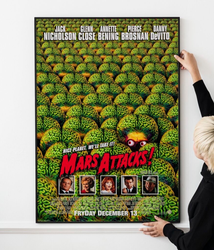 Mars Attacks 1996 Movie Poster – pulpposter.com