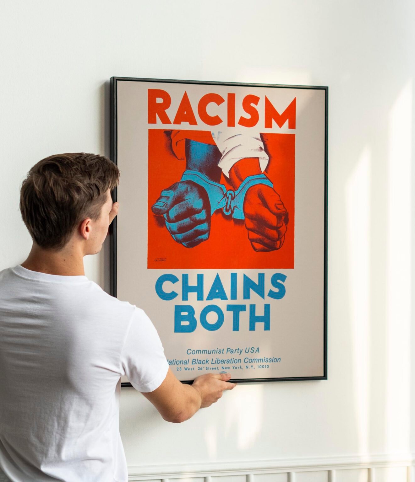 Vintage Civil Rights Poster – Black Power Movement, Hugo Gellert, 1960s ...